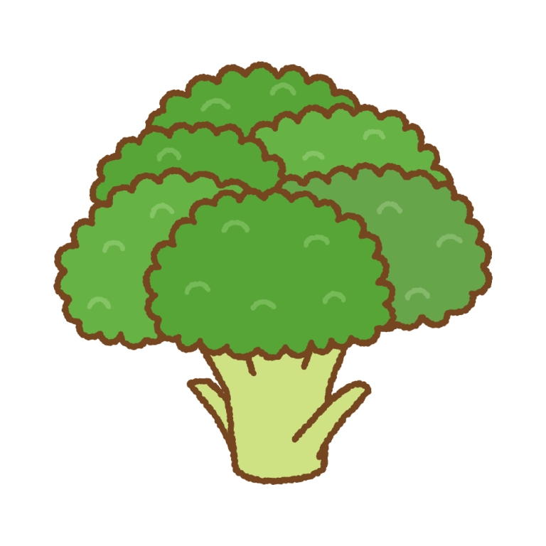 ブロッコリーのイラスト 商用okの無料イラスト素材サイト ツカッテ