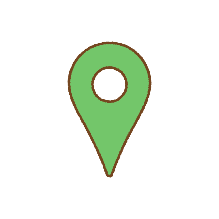 地図のピンのマークのイラスト | 商用OKの無料イラスト素材サイト ツカッテ