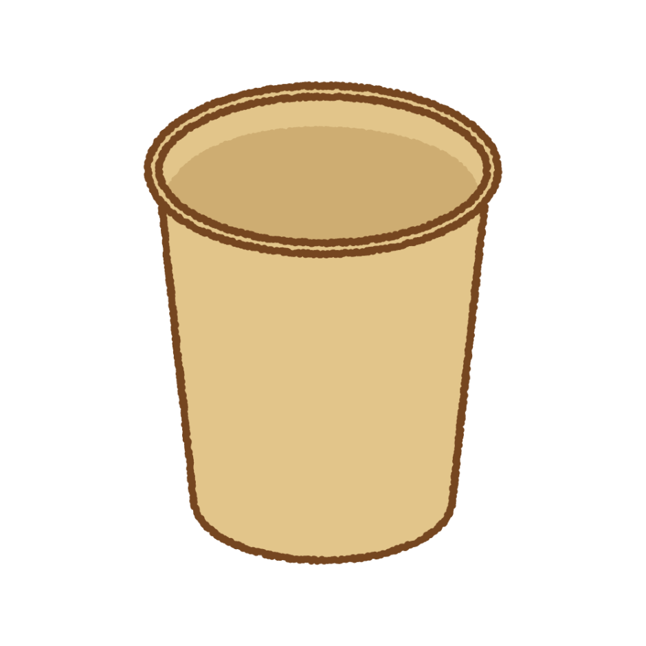 紙コップのイラスト | 商用OKの無料イラスト素材サイト ツカッテ