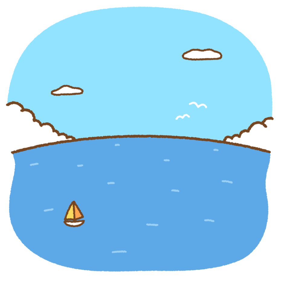 海のイラスト | 商用OKの無料イラスト素材サイト ツカッテ